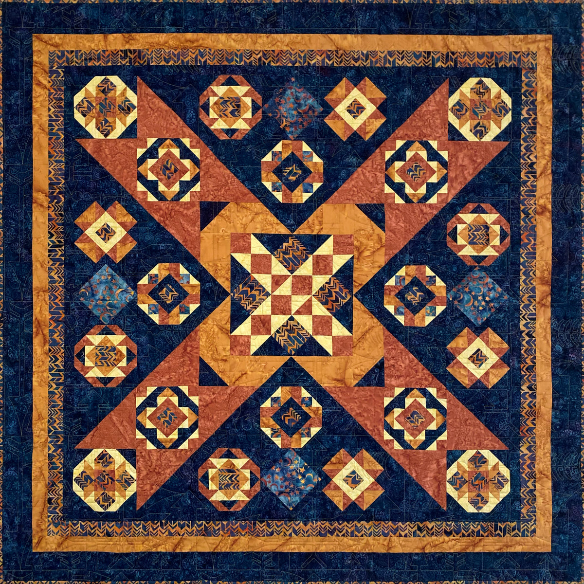 Aztec Dance Block of the Month – Quilting Affection Designs