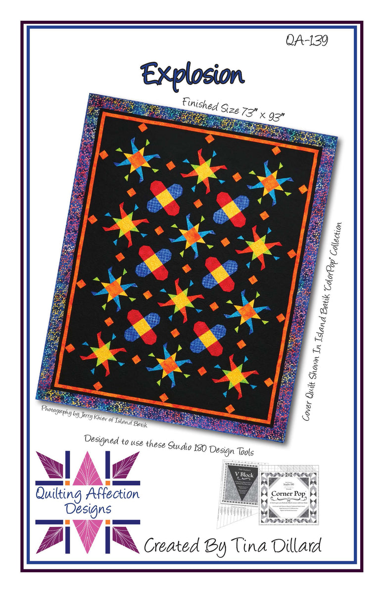 Explosion – Quilting Affection Designs